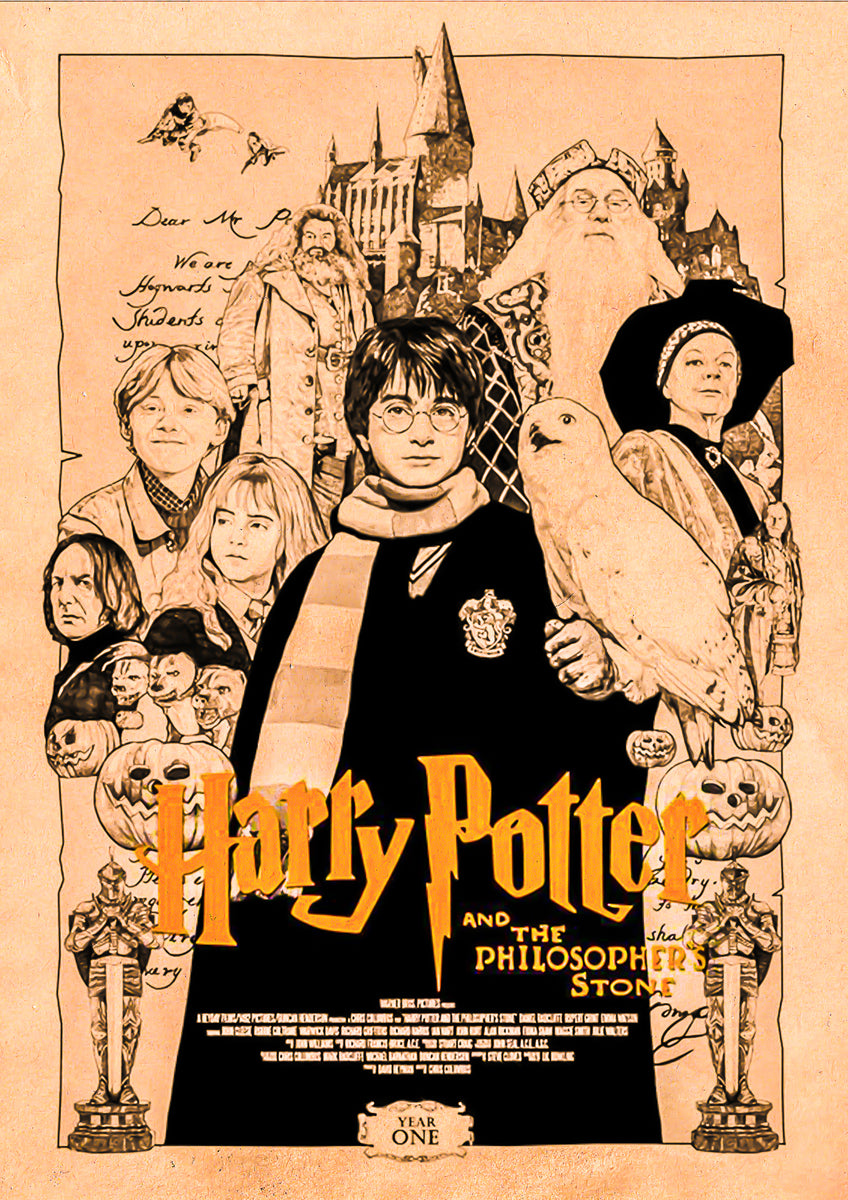 Hogwarts Awaits - Harry Potter Poster – froheyo