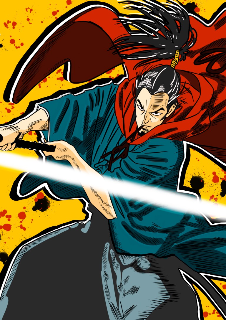 Atomic Samurai - One Punch Man Poster – froheyo