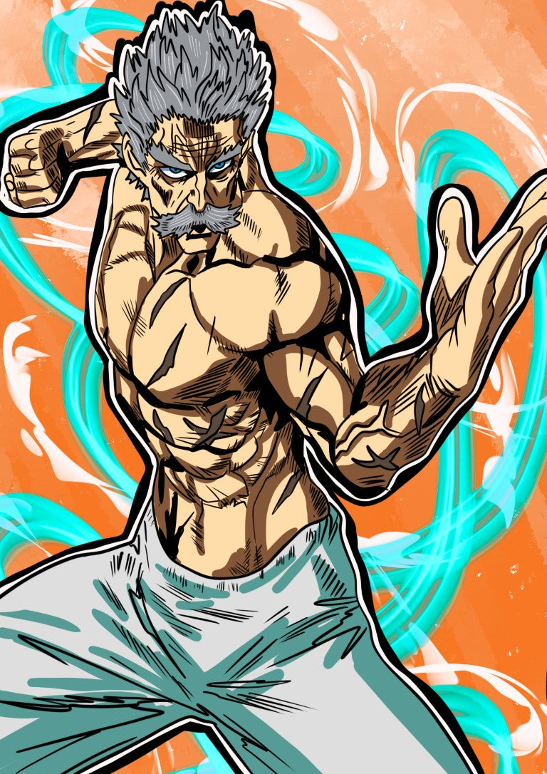 Silver Fang - One Punch Man Poster – froheyo