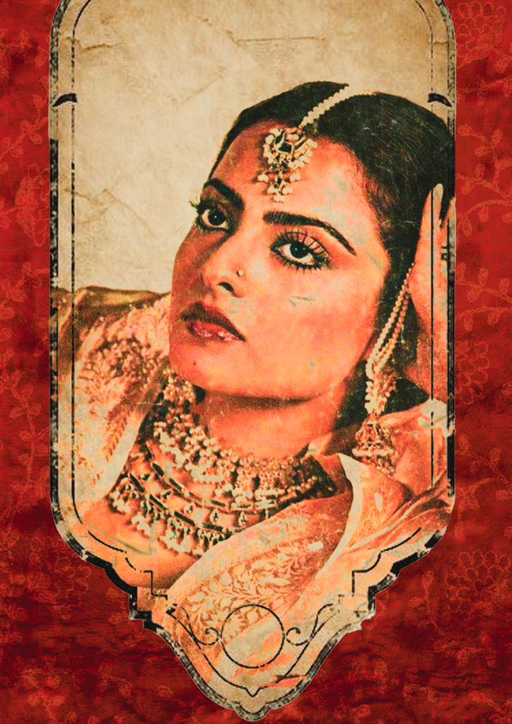 Rekha -The Icon - Bollywood Poster – froheyo