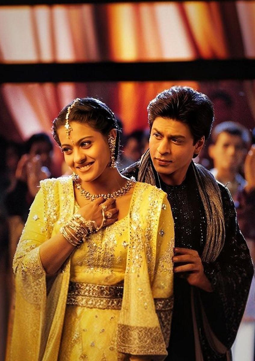 Sharukh Kajol-K3G - Evergreen Love - Bollywood Poster – froheyo