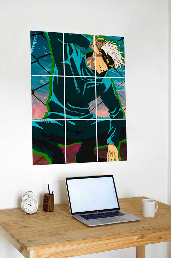 Gojo Jujutsu Kaisen- Anime Block Kit Posters – froheyo
