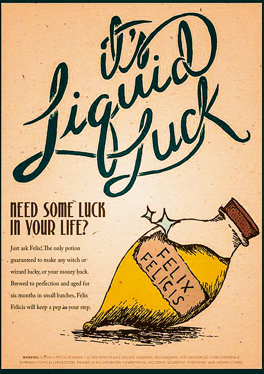 Liquid Luck - Harry Potter Poster – froheyo