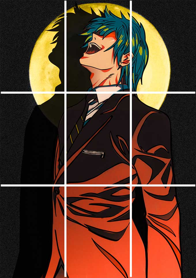 Light Yagami Death Note- Anime Block Kit Posters – froheyo