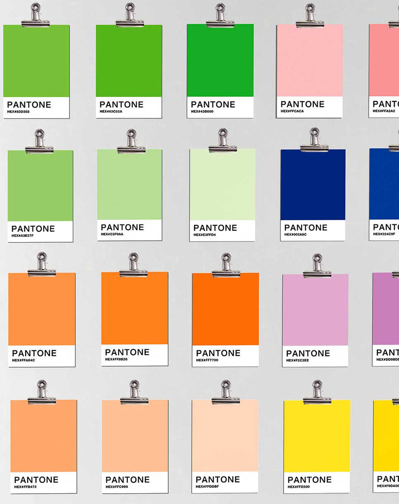 Pantone Shades - Clip Kit Posters – froheyo
