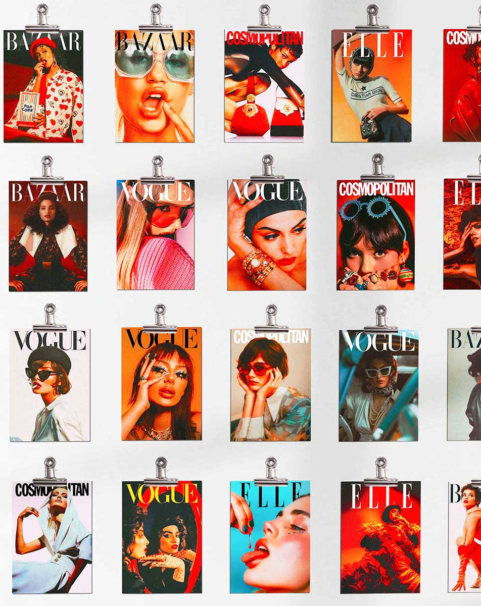 Retro Magazine Covers - Clip Kit Posters – froheyo