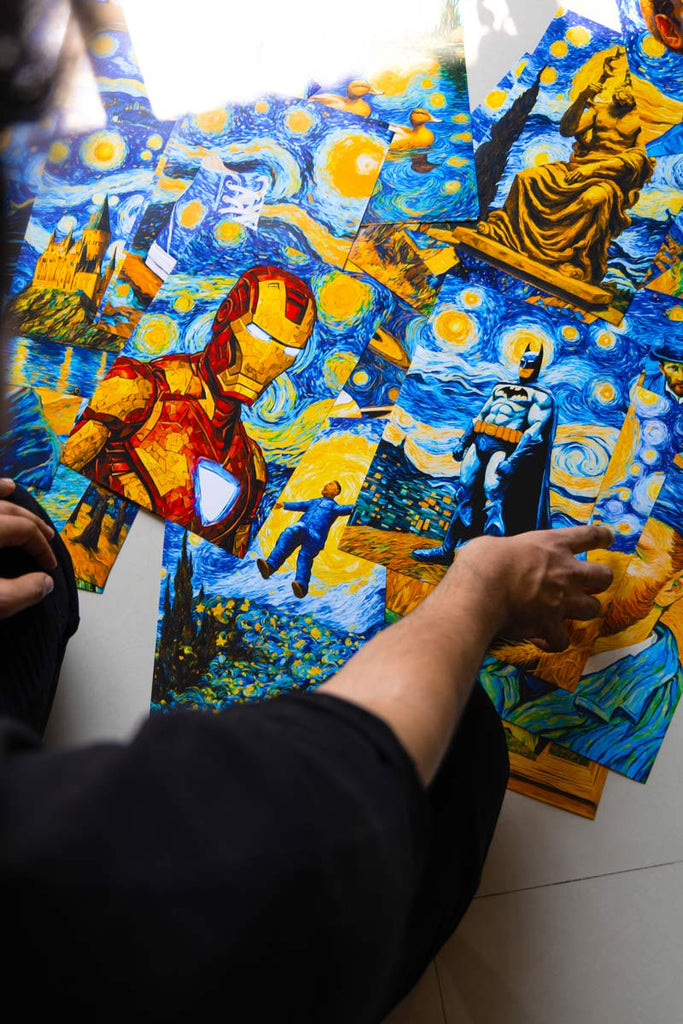 The Starry Night - Wall Collage Kit – froheyo