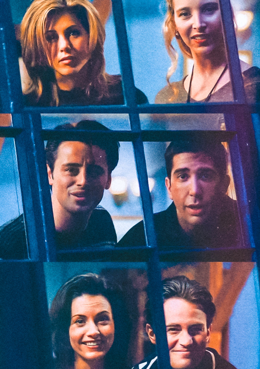 Through the Window - Friends Poster – froheyo