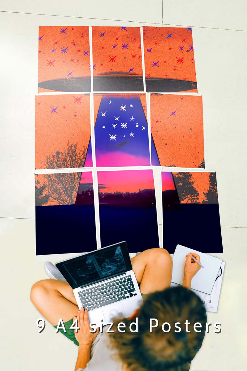 Alien Invasion - Block Kit Posters – froheyo