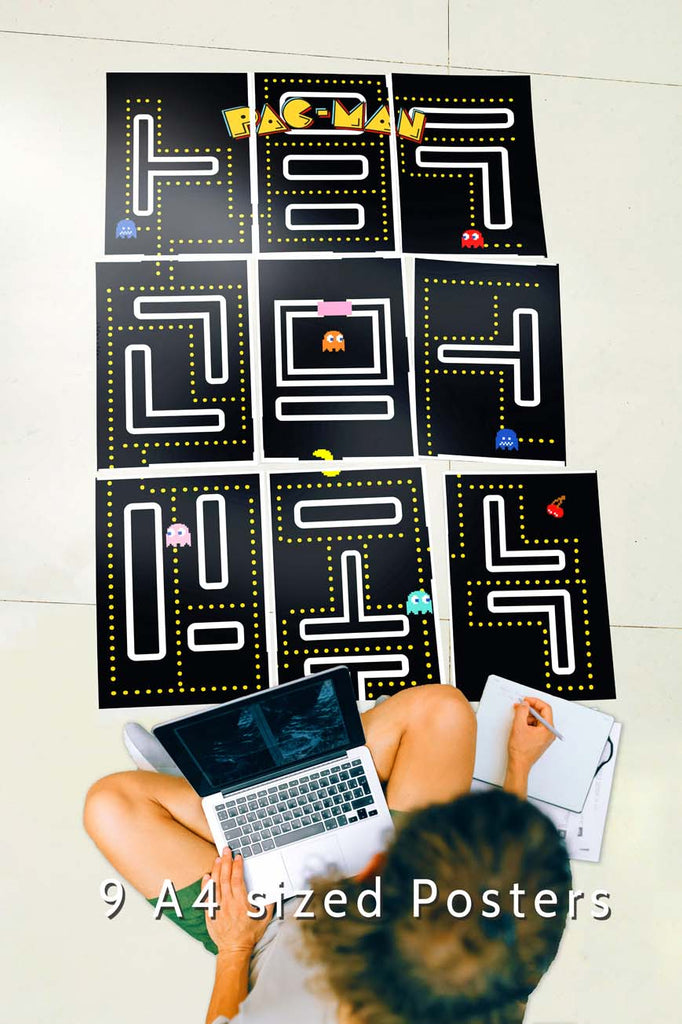 Pac Man - Block Kit Posters – froheyo