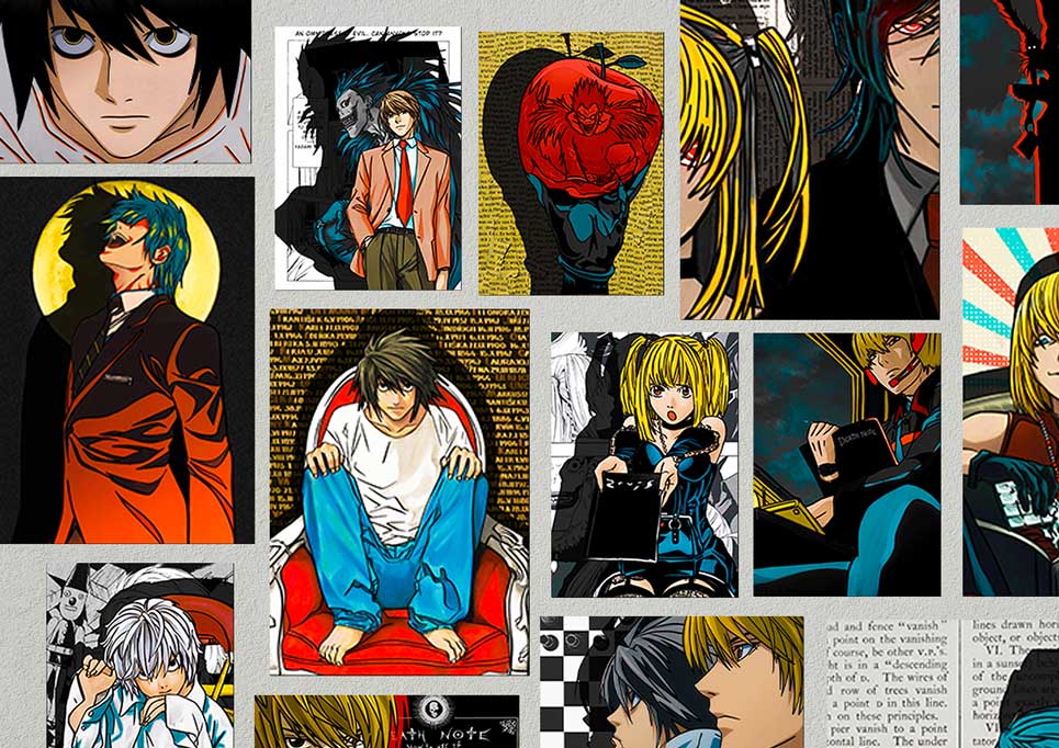 Death Note Anime- Mini Kit Posters – froheyo