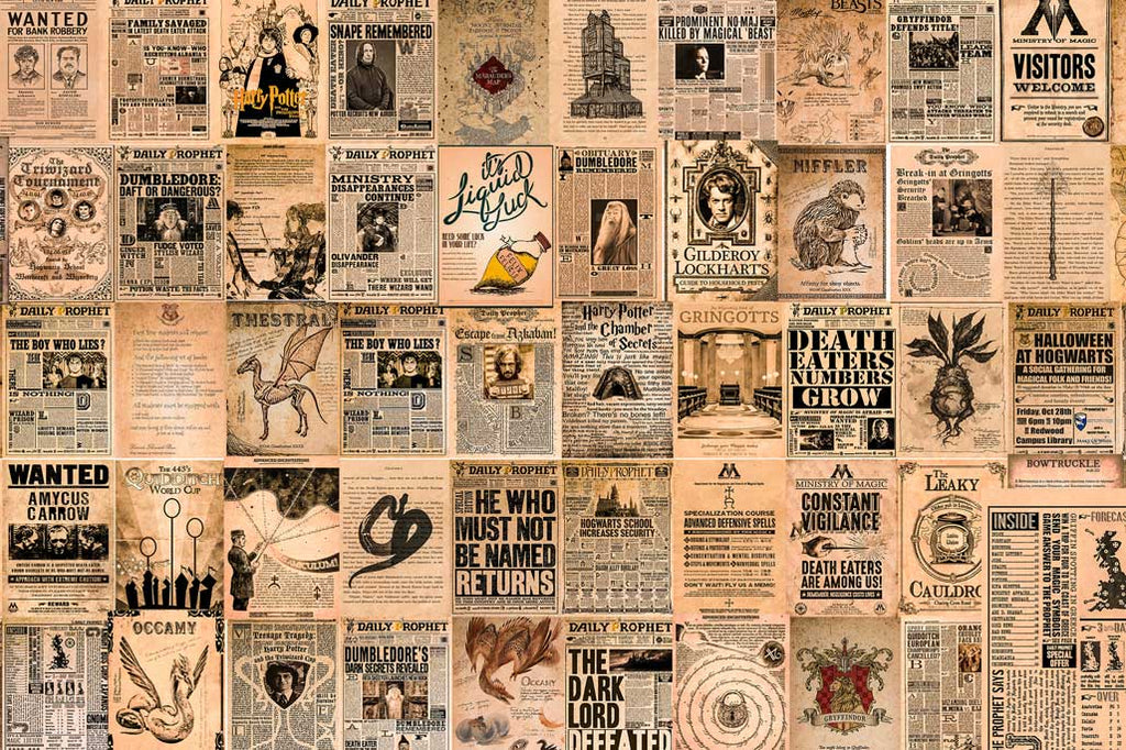 Hogwarts Notes - Wall Collage Kit Posters – froheyo