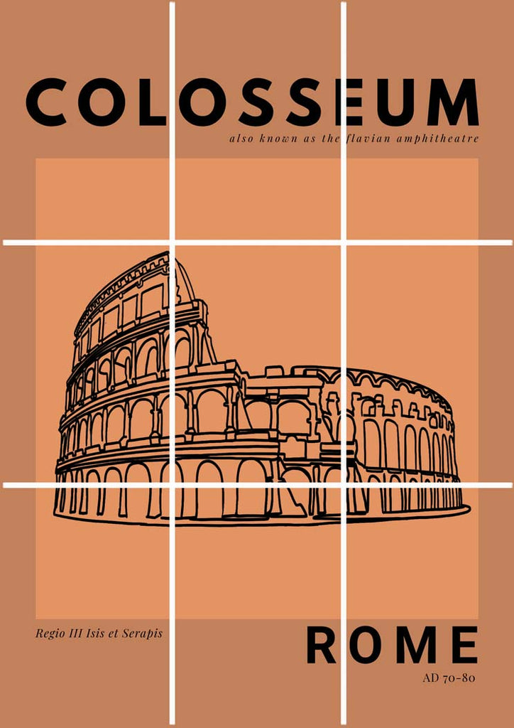Colosseum - Block Kit Posters – froheyo