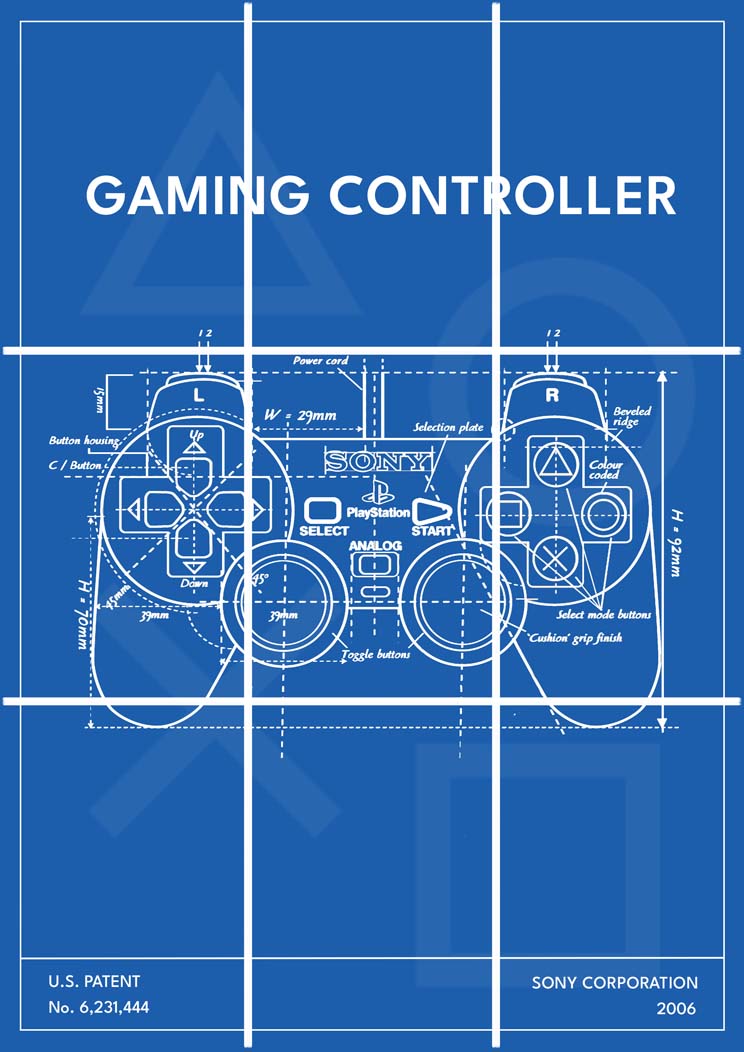 Game Controller - Block Kit Posters – froheyo