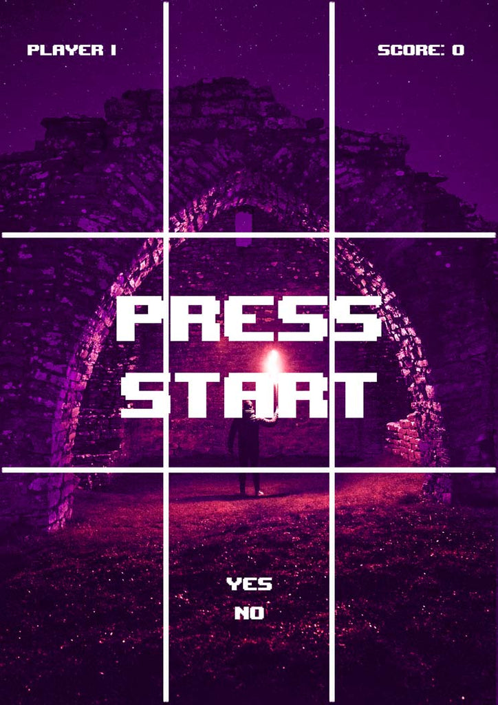 Press Start - Block Kit Posters – froheyo